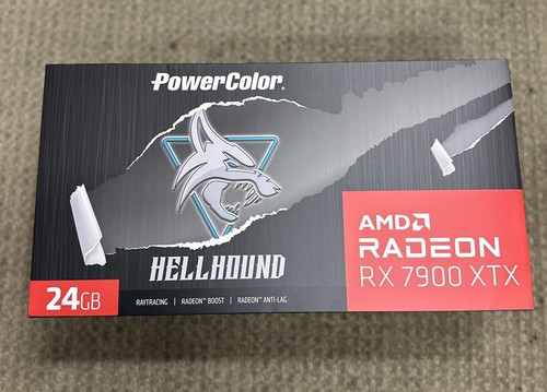 PowerColor Hellhound AMD Radeon RX 7900 XTX OC 24GB GDDR6 Graphics Card ...