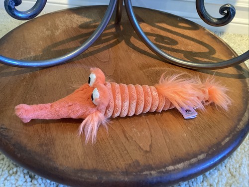 Jellycat Riley Razor Fish Orange Long Skinny Seafood Plush Stuffed ...