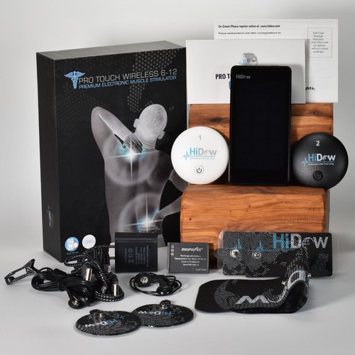 HiDow Pro Touch Wireless 6-12 Premium Electric Muscle Stimulator NEW | eBay