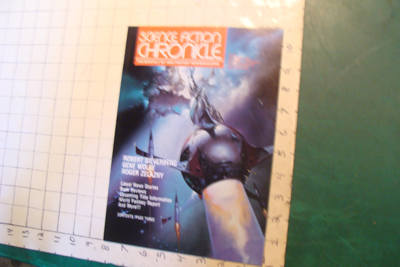 Vintage High Grade SCIENCE FICTION CHRONICLE jan 1985, robert ...