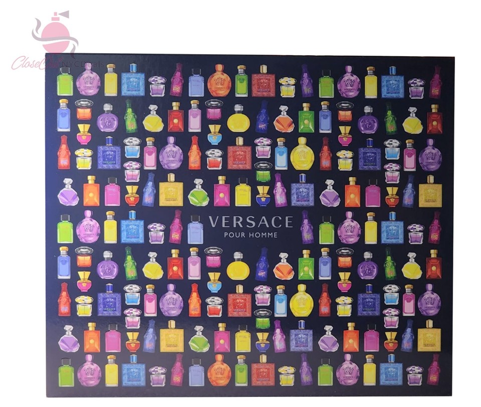 Versace Pour Homme Signature 3pc Gift Set Cologne 1.7 oz + Shampoo ...