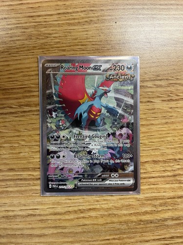 Roaring Moon EX SAR 251/182 Paradox Rift NM Condition | eBay