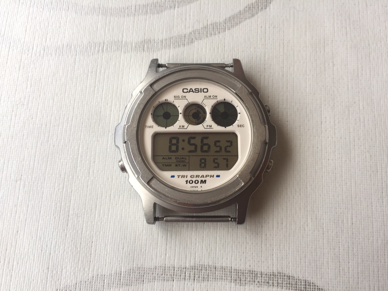 RELOJ VINTAGE CASIO TRI GRAPH TGW-100 MODULO 827 JAPAN DC AÑO 1988 | eBay