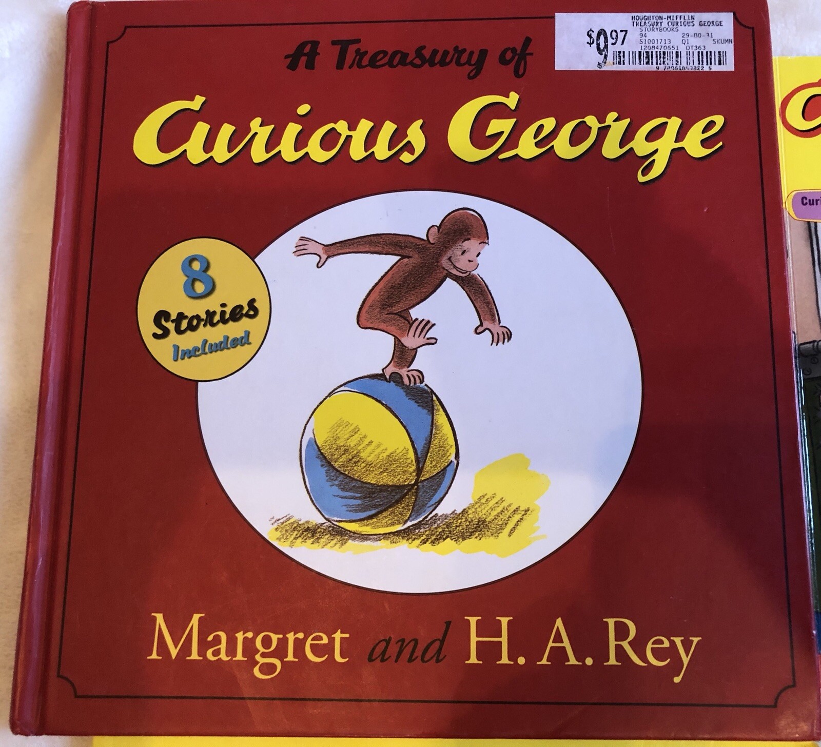 Curious George Books: A Treasury Of Curious George 8 Stories + 4 Books ...