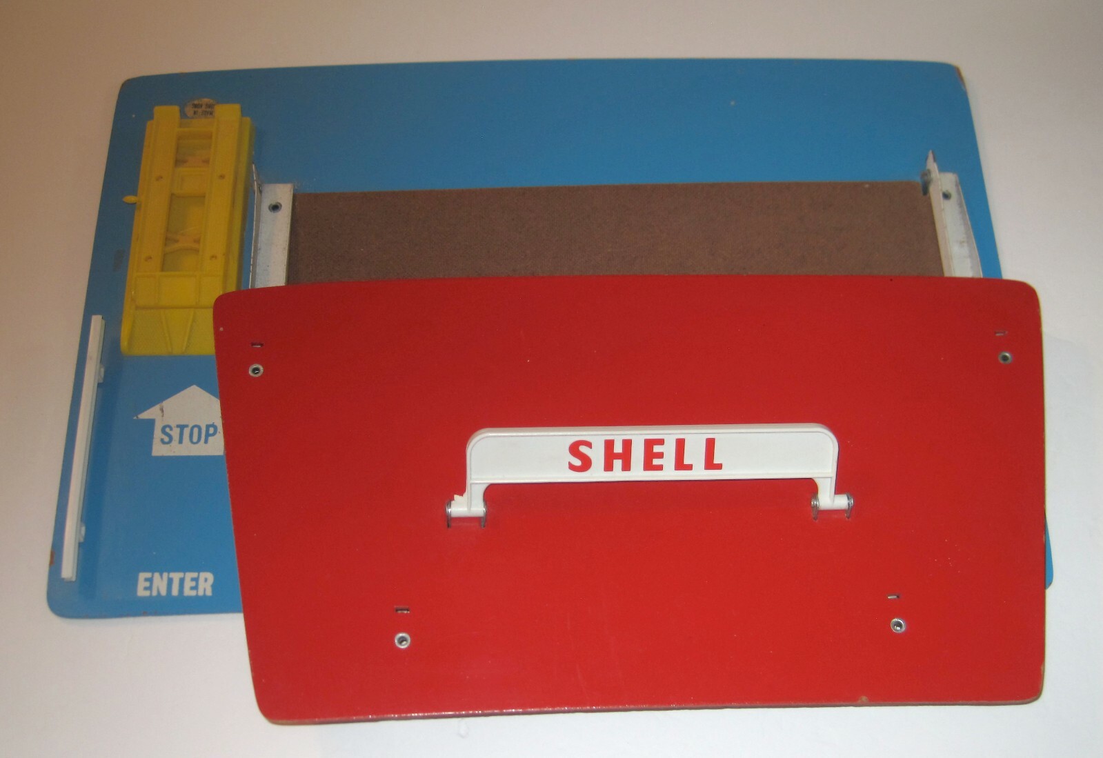 Vintage Miniature Toy SHELL SERVICE GASOLINE STATION | eBay