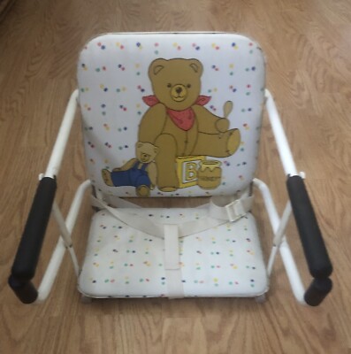 Vintage Graco Tot Loc Lock Clip On Table Top High Chair Booster Seat ...