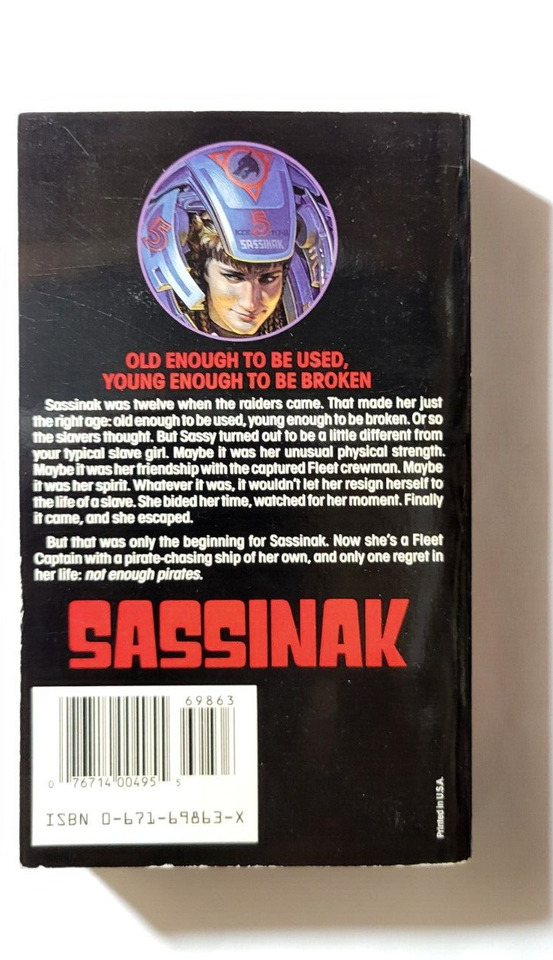Sassinak by Anne McCaffrey & Elizabeth Moon 1990 Baen Paperback | eBay
