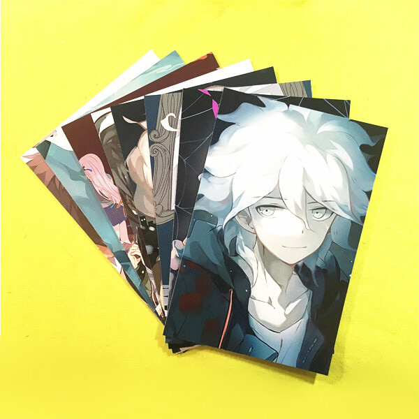 Danganronpa Dangan Ronpa Komaeda Nagito Paper Postcard Card 8pcs Anime ...