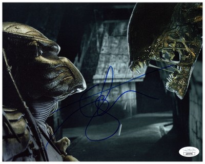 Ian Whyte Signed 8x10 Predator Photo Alien Vs Predator Autographed JSA ...