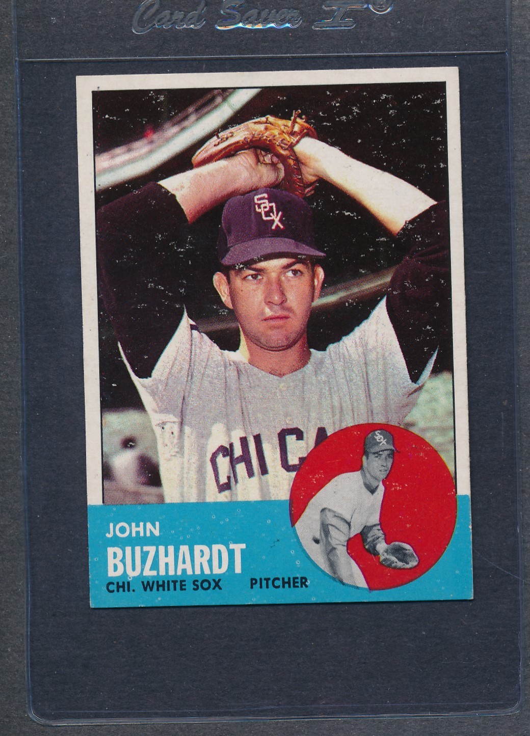 1963 Topps #035 John Buzhardt White Sox EX/MT *2337 | eBay