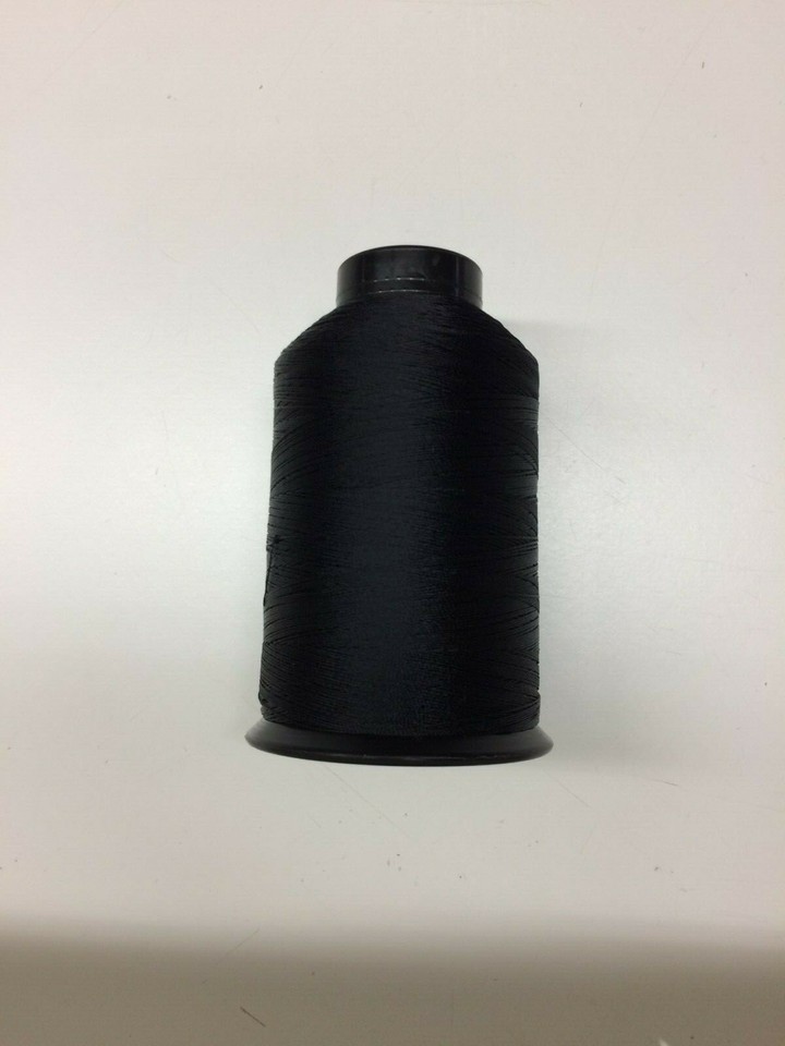 Outdoor Bonded POLYESTER V92 SEWING UV THREAD BLACK ONE 4 oz Spool T-90 ...