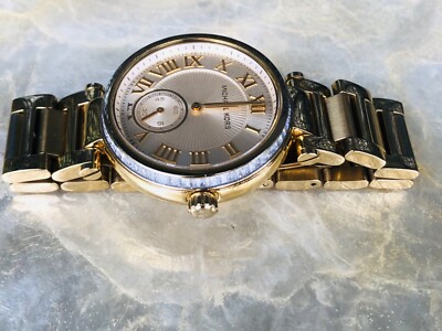 Michael Kors Skylar Champagne Dial Gold-tone Stainless Steel Ladies ...