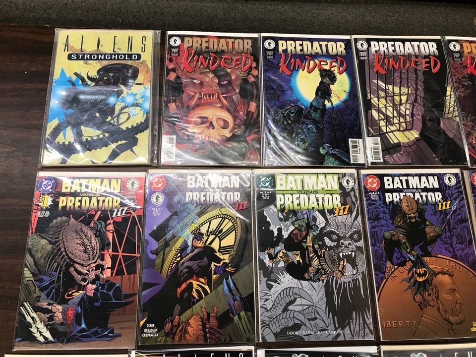lot of 101 misc aliens and predator comics vg | eBay