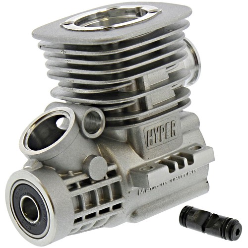 HoBao 1/8 Hyper 7 TQ Ofna * MAC STAR .28 CRANKCASE, BEARINGS, CARB LOCK ...