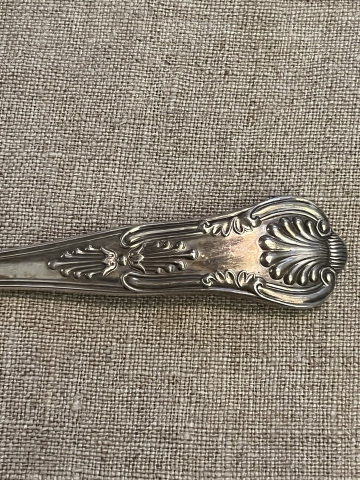 RARE Antique Gotham Silverplate KINGS Teaspoons 1890 With Gorham Anchor ...