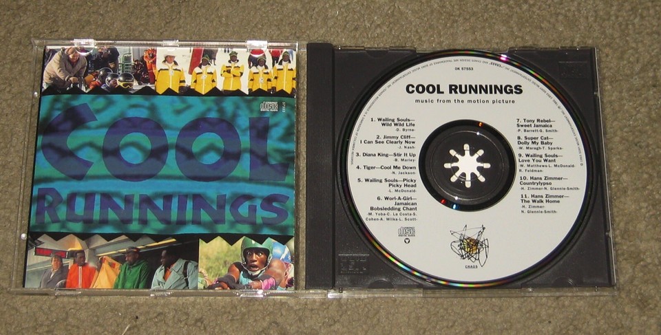 Cool Runnings Music From The Motion Picture (CD, 1993, Columbia ...