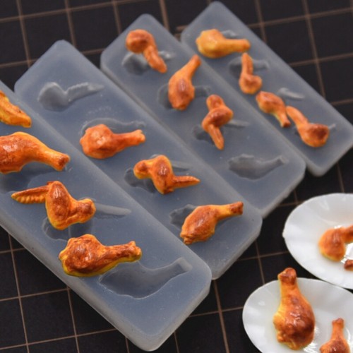 Doll House Miniatures 1/12 Scale Mini Food Drumstick Chicken Wings ...