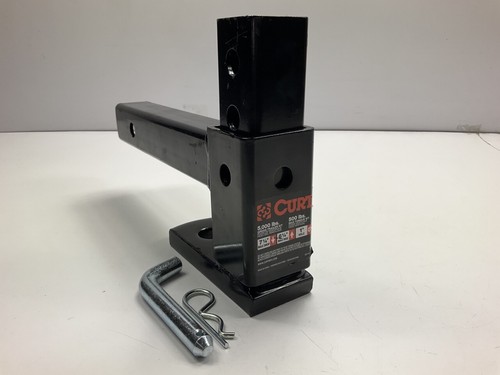 CURT 45812 Adjustable Trailer Hitch Ball Mount (2" Shank, 1" Ball Hole ...