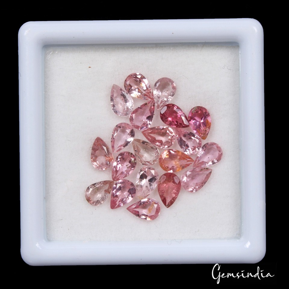 5 Box Full of Natural Multi Gems Mix Cut 6x4mm Jewelry Stones 54.70 Ct ...