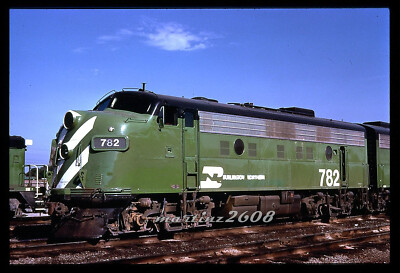 (MZ) DUPE TRAIN SLIDE BURLINGTON NORTHERN (BN) 782 ROSTER | eBay