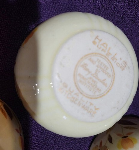 Hall Autumn Leaf 7 oz. Radiance Custard Cups - Set of 4 | eBay