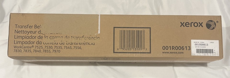 GENUINE XEROX 001R00613 TRANSFER BELT CLEANER WC 7525 HT-3(4) | eBay