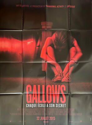Affiche Cinéma GALLOWS 120x160cm Poster / Pfeifer Brown / Travis Cluff ...