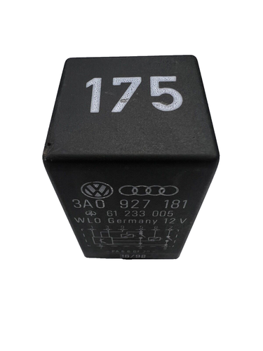 VAG Relay 3A0927181 61233005 No. 175 12v 9-pin original V10 | eBay