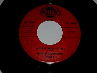 LEE ALLEN AND HIS BAND-Walkin' With Mr. Lee (1958) EMBER 45 RPM Single ...