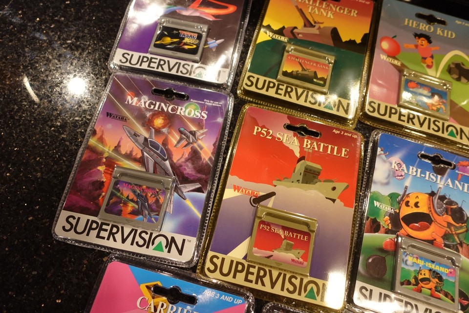 14X Games for SUPERVISION Vintage Electronic Handheld Tabletop Video ...