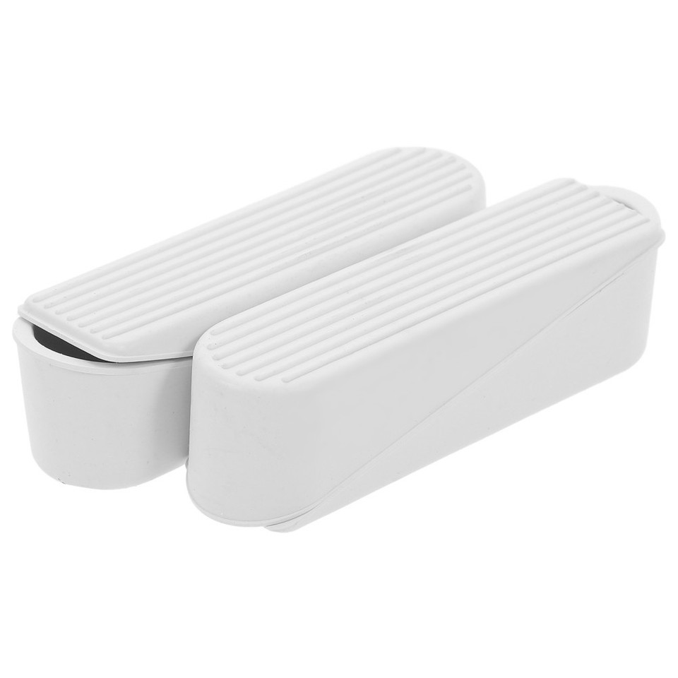 4pcs Floor Door Stops Rubber Stopper Wedge Stoppers For Bottom Of Door ...