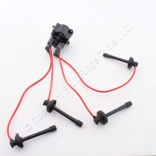 Toyota 5106 4-Wire Spark Plug Wire Ignition Set 7mm with Distributor ...