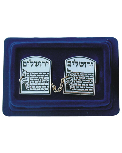 Nickel Plating Tallis Tallit Clip Clips With The Western Wall From ...