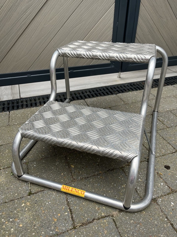 Milenco Double Caravan Steps Aluminium | eBay UK