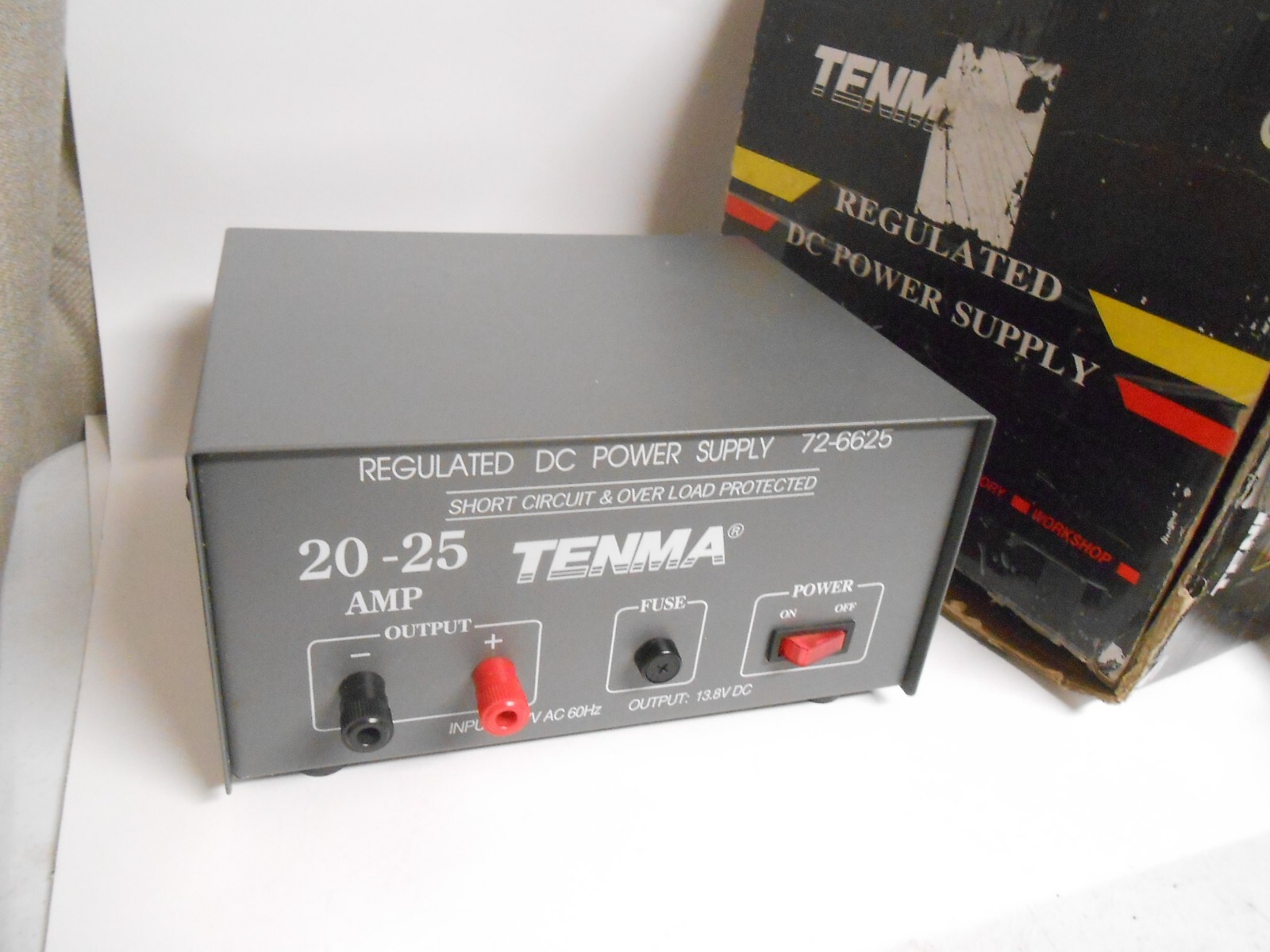 TENMA 72-6625 Regulated DC Power Supply 20-25 Amp 13.8V DC Output | eBay