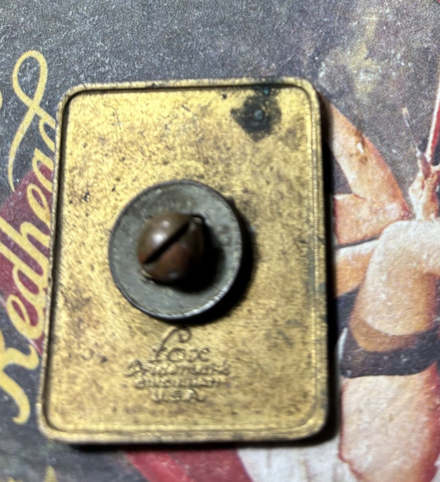 Vintage 1930s Brass & Cloisonne "Plymouth" Radiator Emblem | eBay