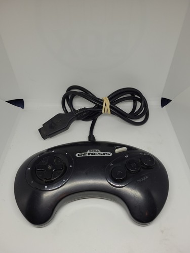 Sega Genesis OEM Controller 3 Button Authentic Black Model 1650 ...