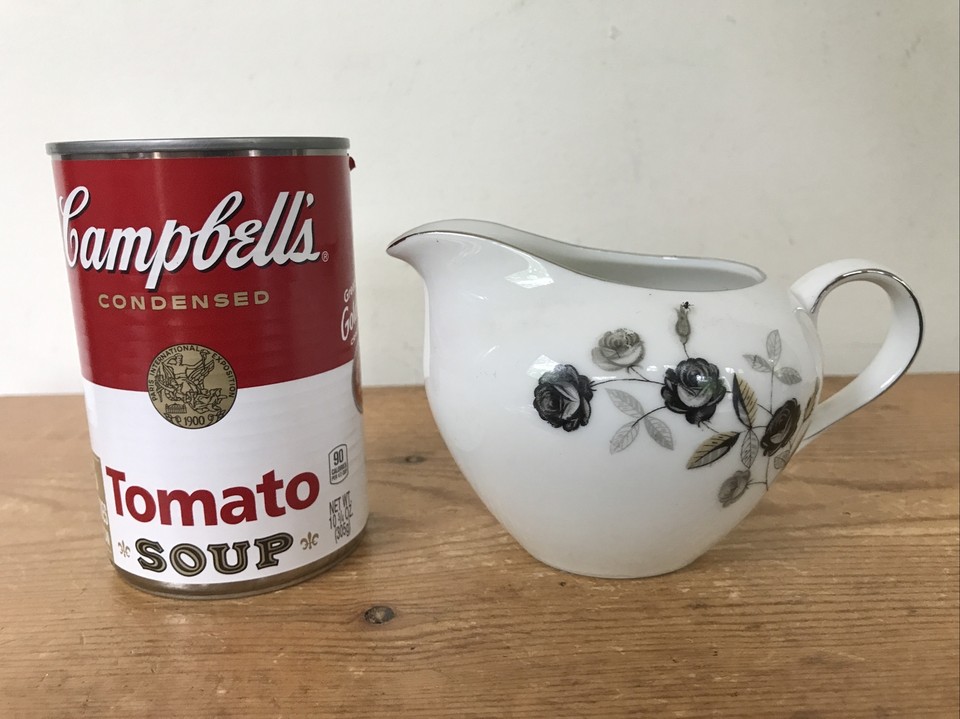 Vtg Mid Century Prelude Yamaka Japan Porcelain Floral Creamer Small ...