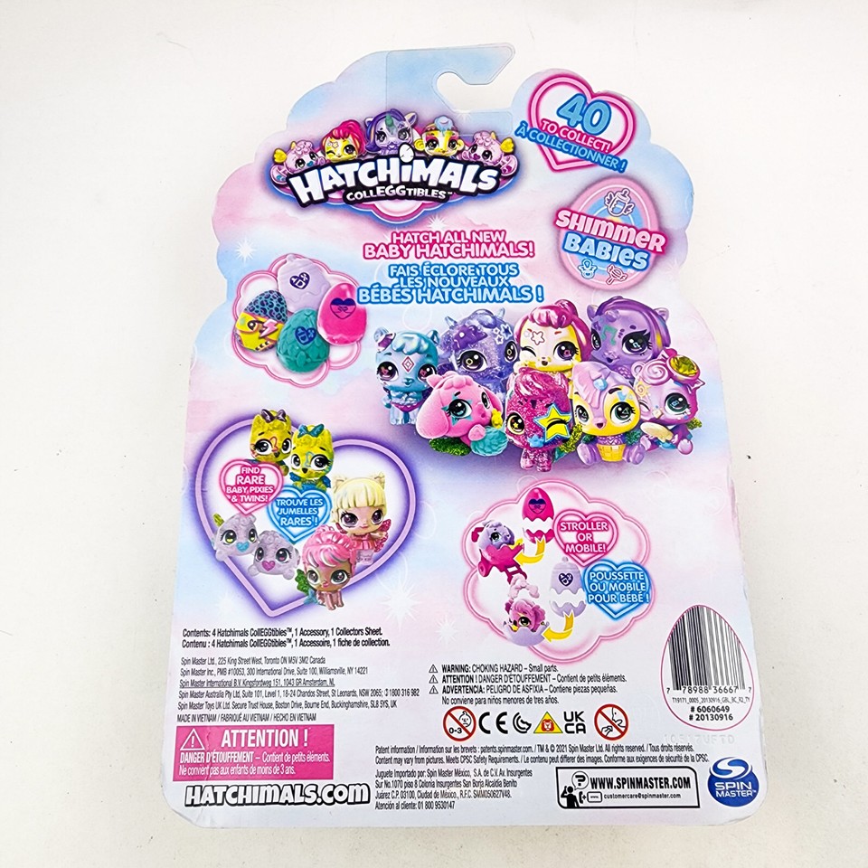 Hatchimals Colleggtibles Shimmer Babies Surprise Eggs Multipack 2021 ...