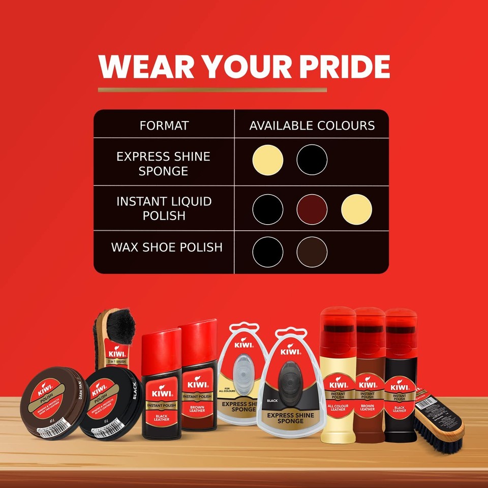 Kiwi Express Shine Sponge - Black, 1 Pc Instant shine spong superior ...