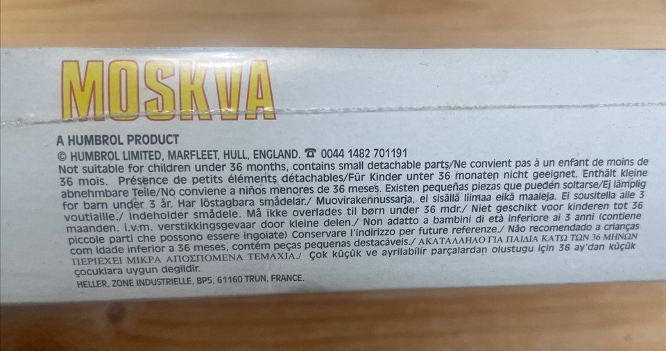 Moskva - Airfix 1/600 Scale Unassembled Ship kit#05202 - Sealed | eBay