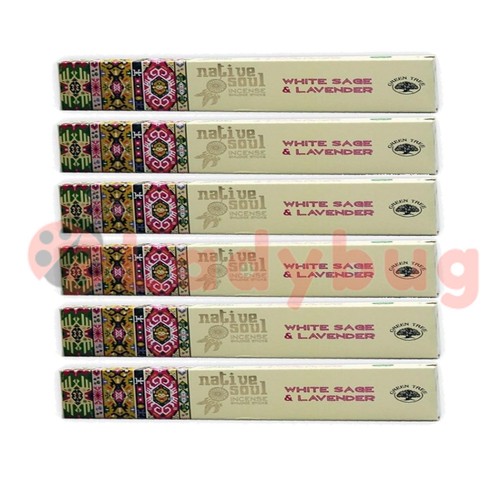 NATIVE SOUL 15GMS – WHITE SAGE AND LAVENDER INCENSE Meditation Aroma ...