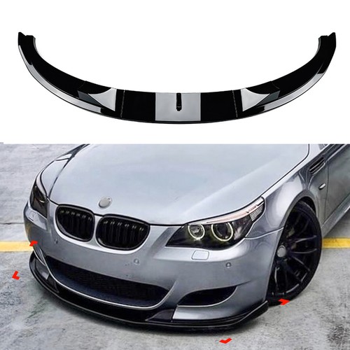 Front Bumper Spoiler Lip Kit For BMW 5Series E60 E61 M5 2005-2010 Gloss ...