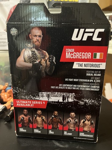 UFC Connor McGregor Ultimate Series Action Figure Limited Edition New ...