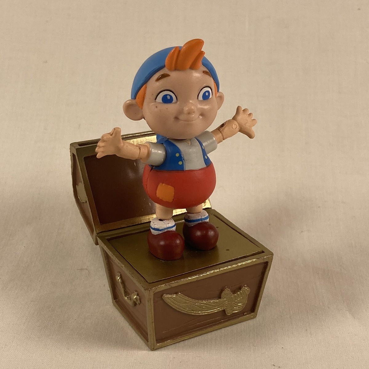 Jake And The Neverland Pirates Cubby Figur Captain Hook Original And