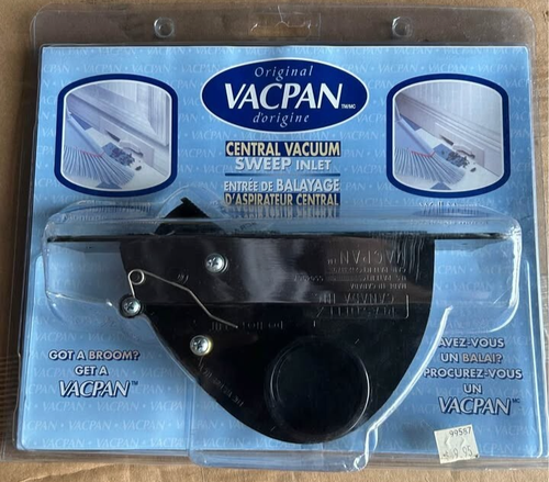 VACPAN Central Vacuum Dust Sweep Inlet - Black | eBay