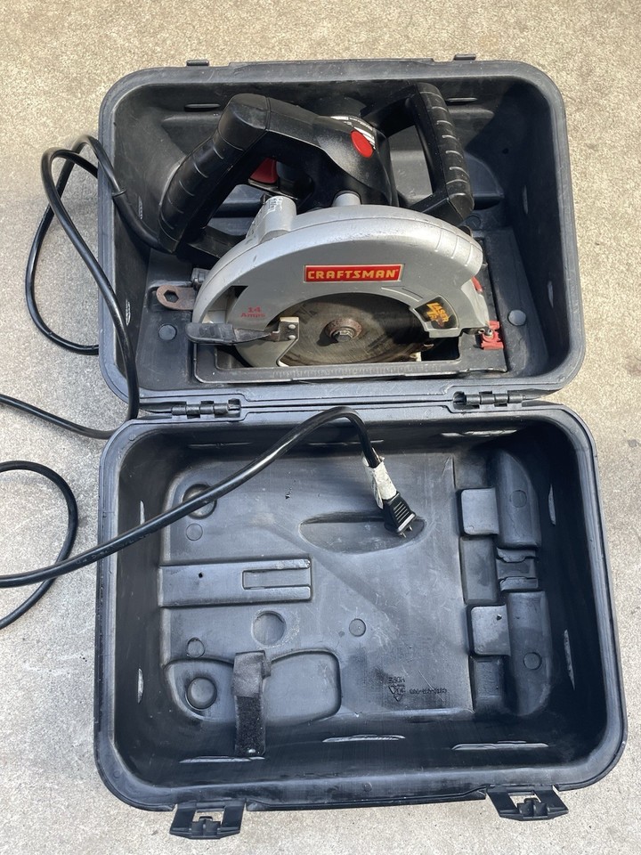 Craftsman 7 1/4 Inch Circular Saw W Laser Trac Model No 320 10860-1 | eBay
