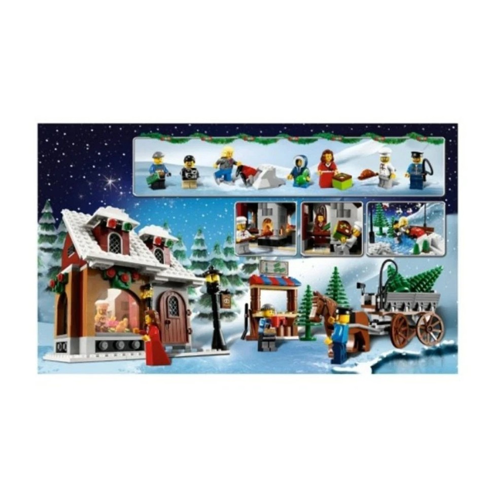 LEGO 10216 Winter Village Bakery Holiday Building Set 687 Pieces | eBay