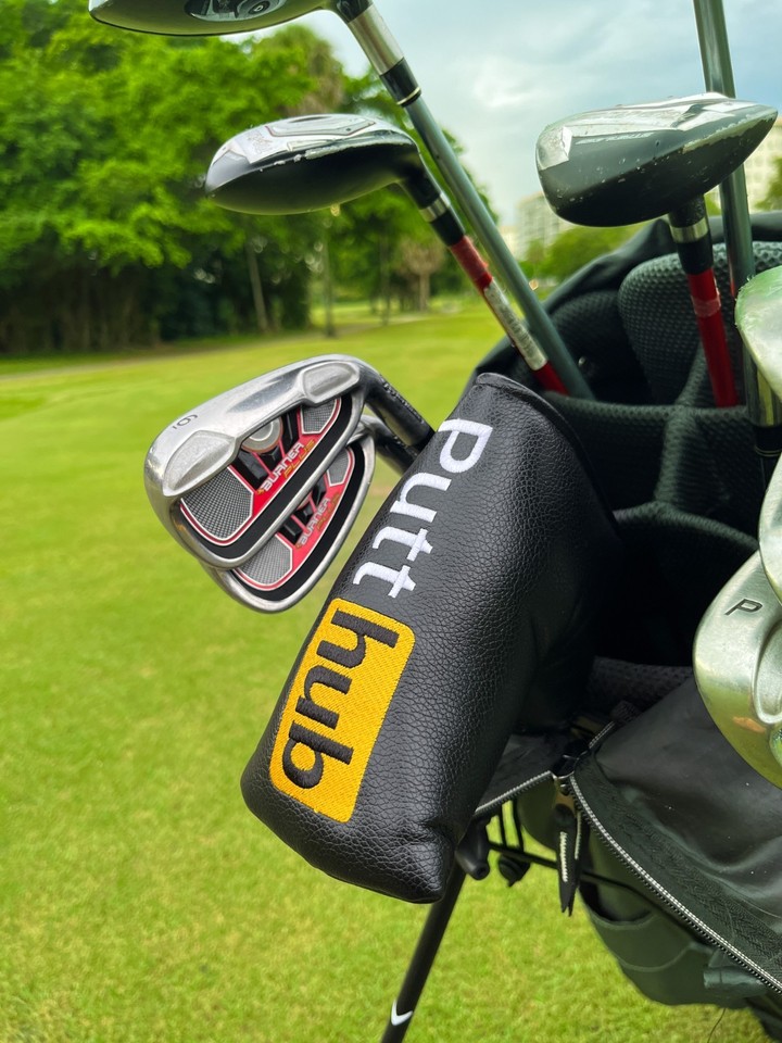 Putt Hub Blade Putter Headcover – Funny Golf Parody Cover – Comedy ...