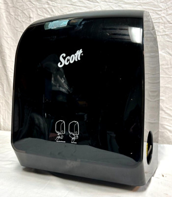 Scott Pro Electronic Hard Roll Towel Dispenser, Black (34348) w/box | eBay